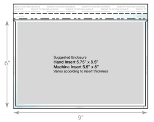 BOOKLET ENVELOPE – 6″(h) x 9″(w) – EnvyPak.com